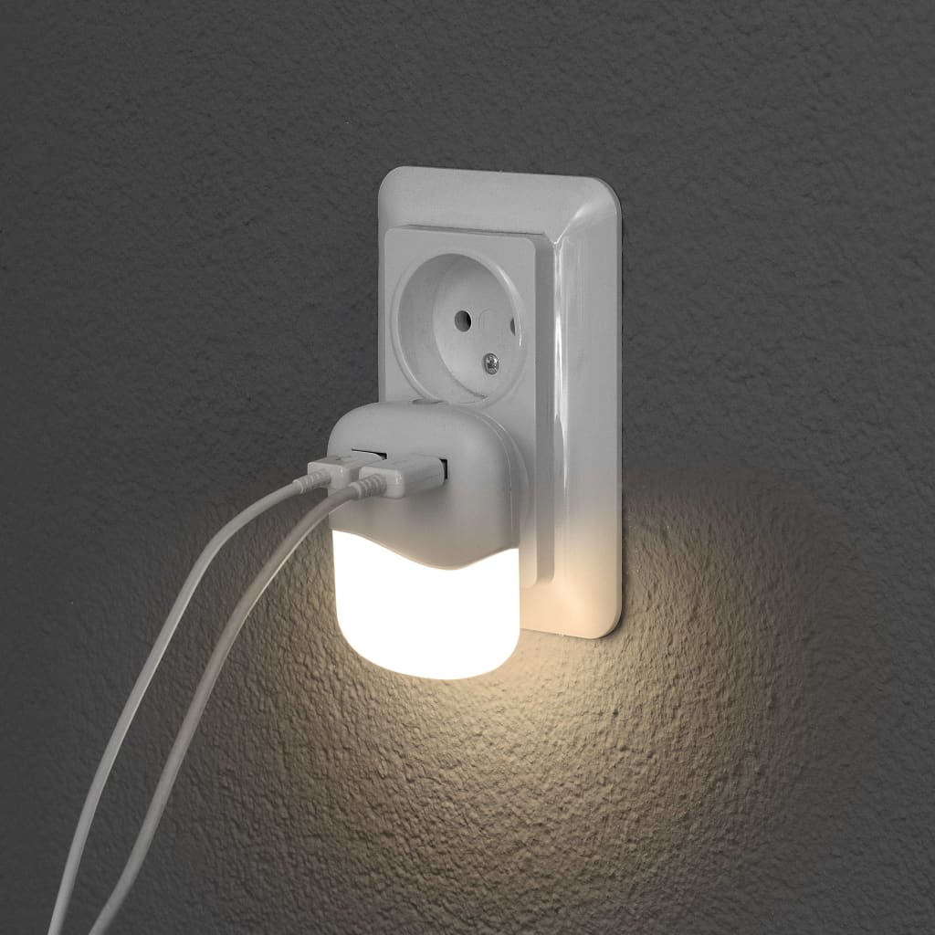 Veilleuse à LED 6,3x5,7x11,4 cm Smartwares | Leroy Merlin