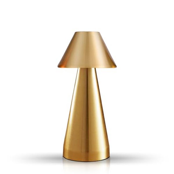 Lampe de table portable, lampe de table LED en métal sans fil, lampe de ...