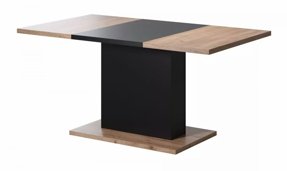 Mesa de comedor Paula de madera de roble bicolor L 160 cm | Leroy Merlin