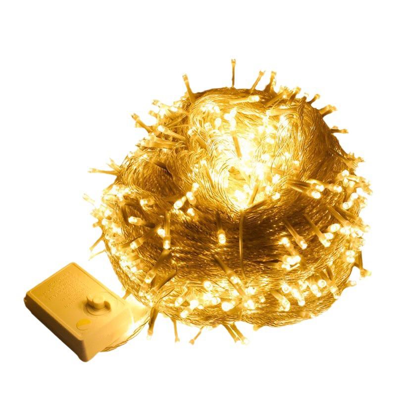 Guirnalda de luces LED de 100 m y 600 luces para carnaval, bodas ...