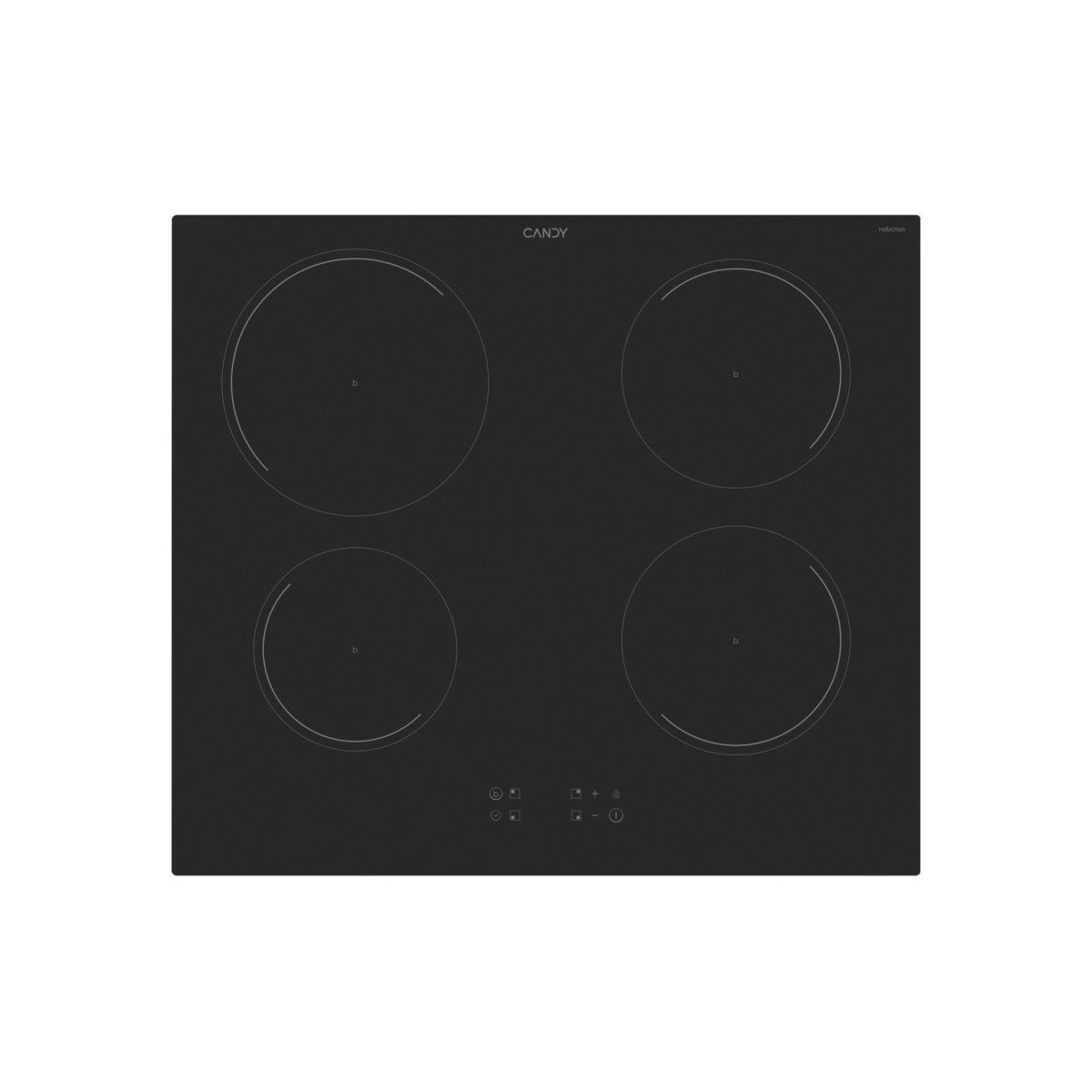 Candy Idea CI642C/E1 Noir Intégré 59 cm Plaque avec zone à induction 4 ...