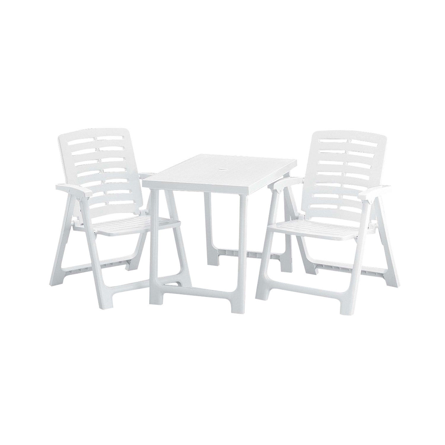 Set de table de terrasse pliante Progarden composé de 2 chaises Pik Nik ...