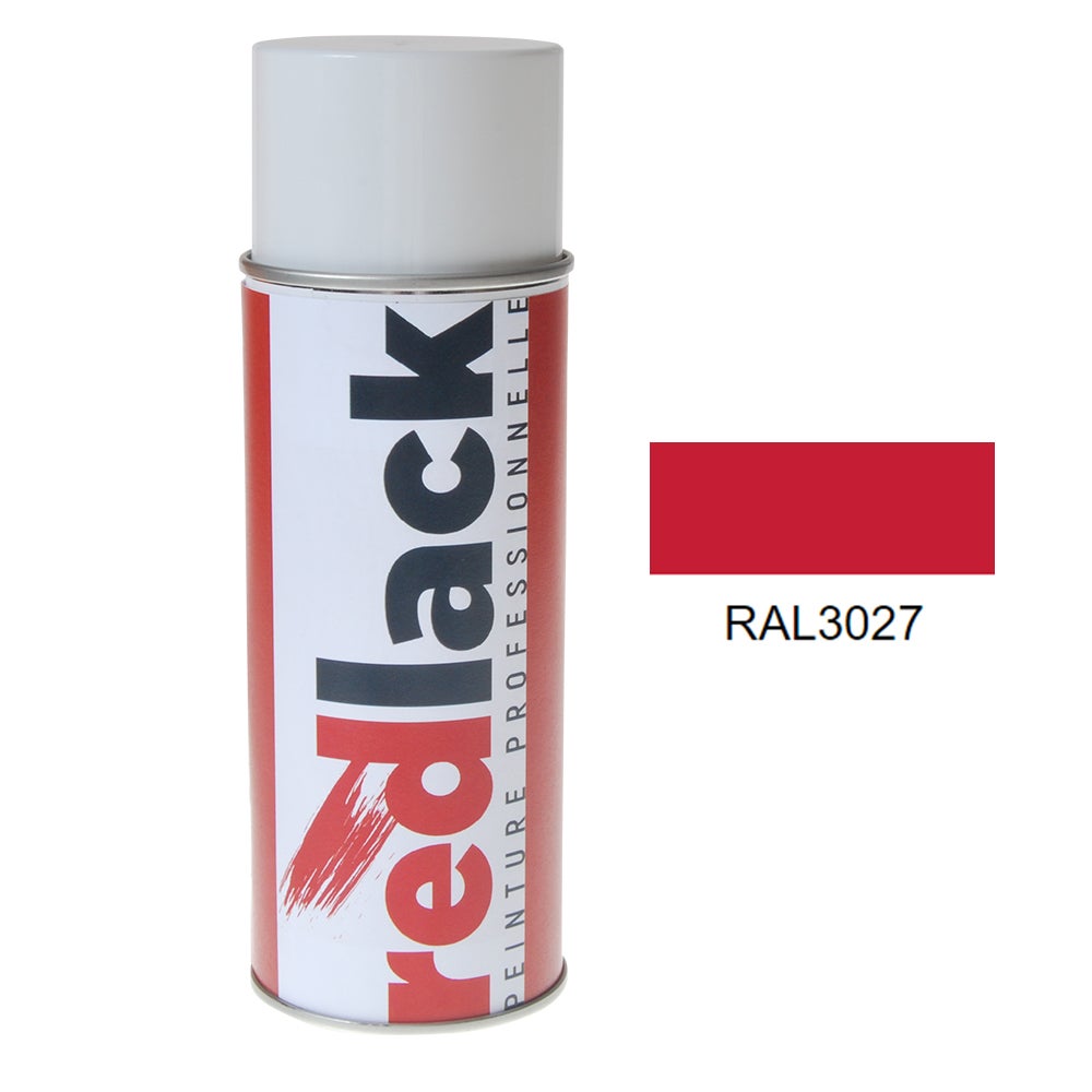 Vernice spray Rosso lampone RAL 3027 Redlack multisuperficie lucido ...