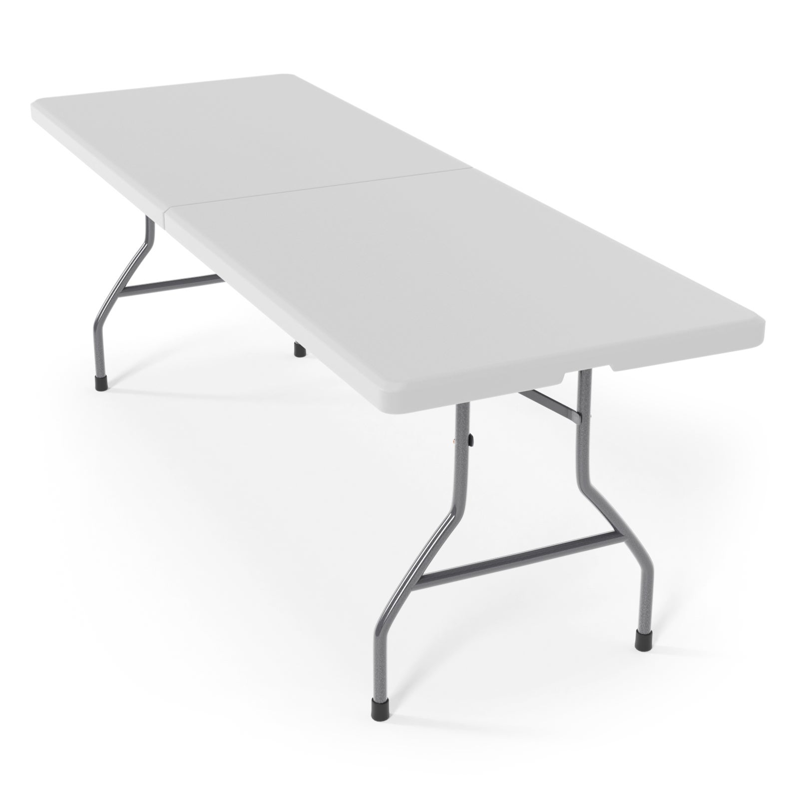 Jago® Table Pliante - 183 x 76 cm, Cadre en Acier, Max. 150 kg, avec Poignée de Transport ...