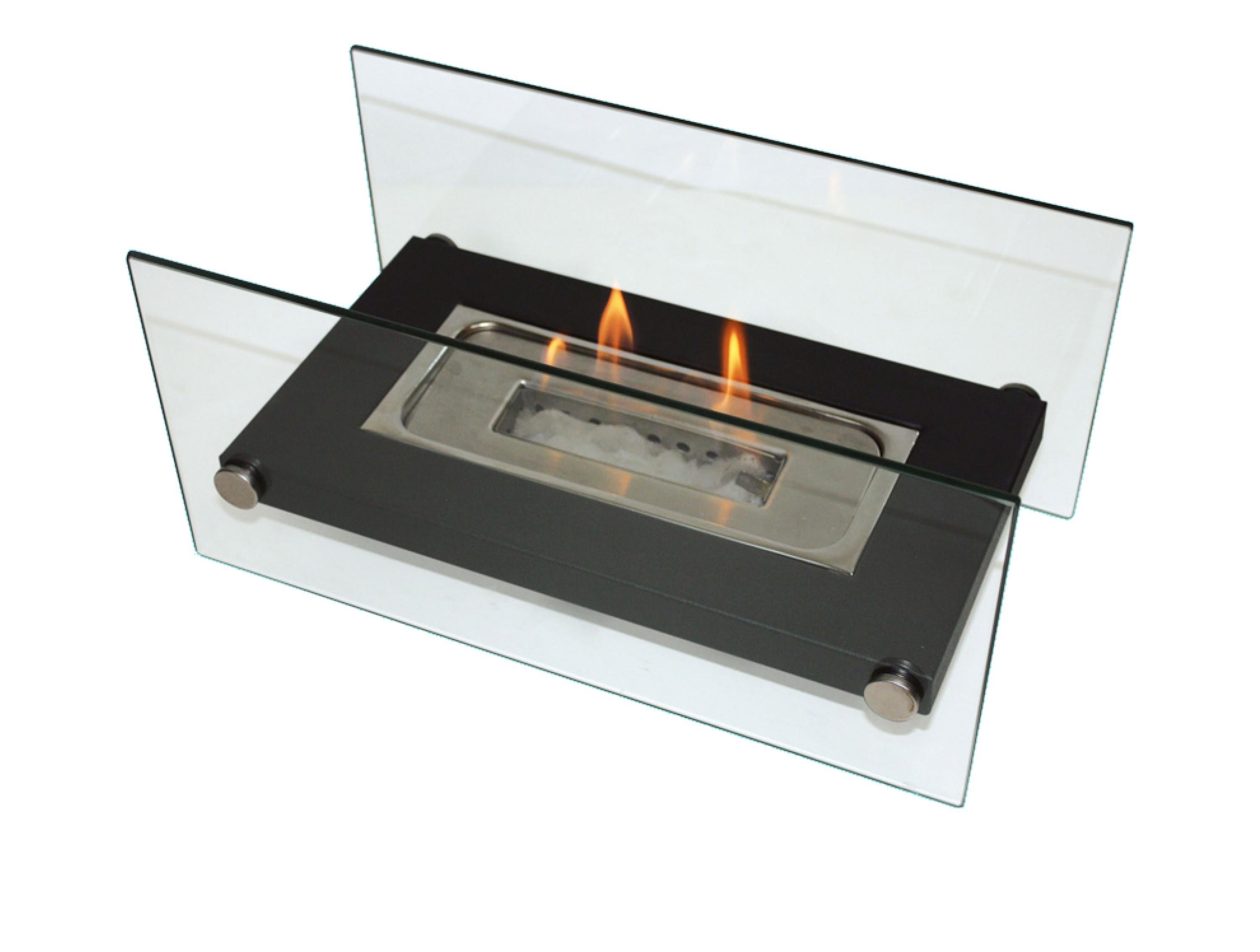 Cheminée éthanol de table en métal | Leroy Merlin