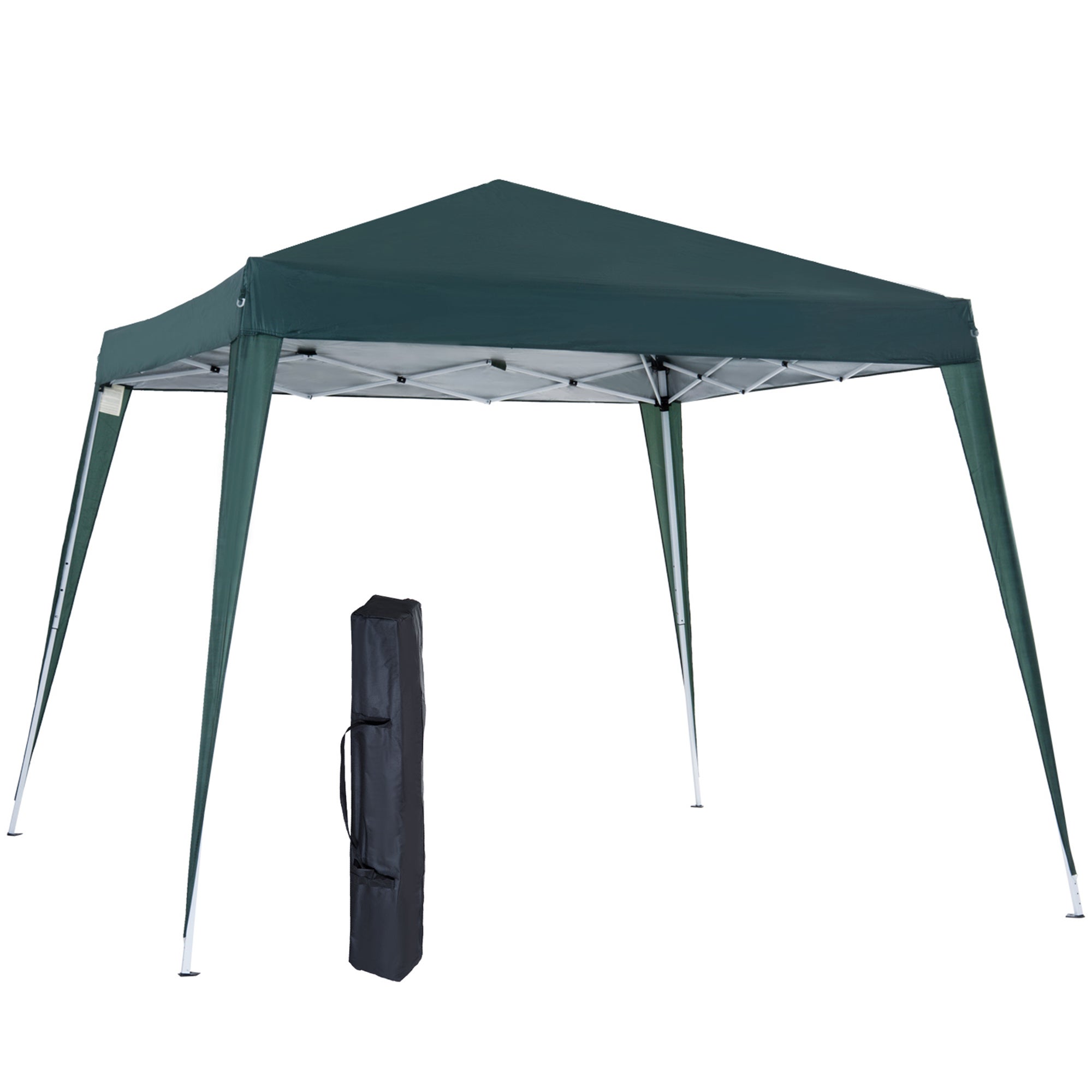 Tonnelle de jardin pliante 2,4 x 2,4 m avec structure en acier et ...