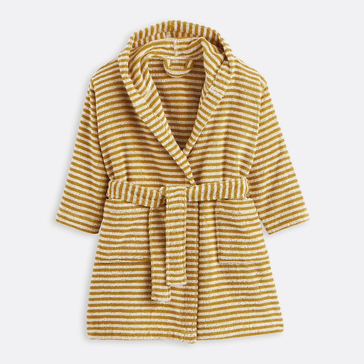 Peignoir capuche enfant Malo 360 g/m2 - Jaune mais - 4/6 ans - 102/114 cm | Leroy Merlin
