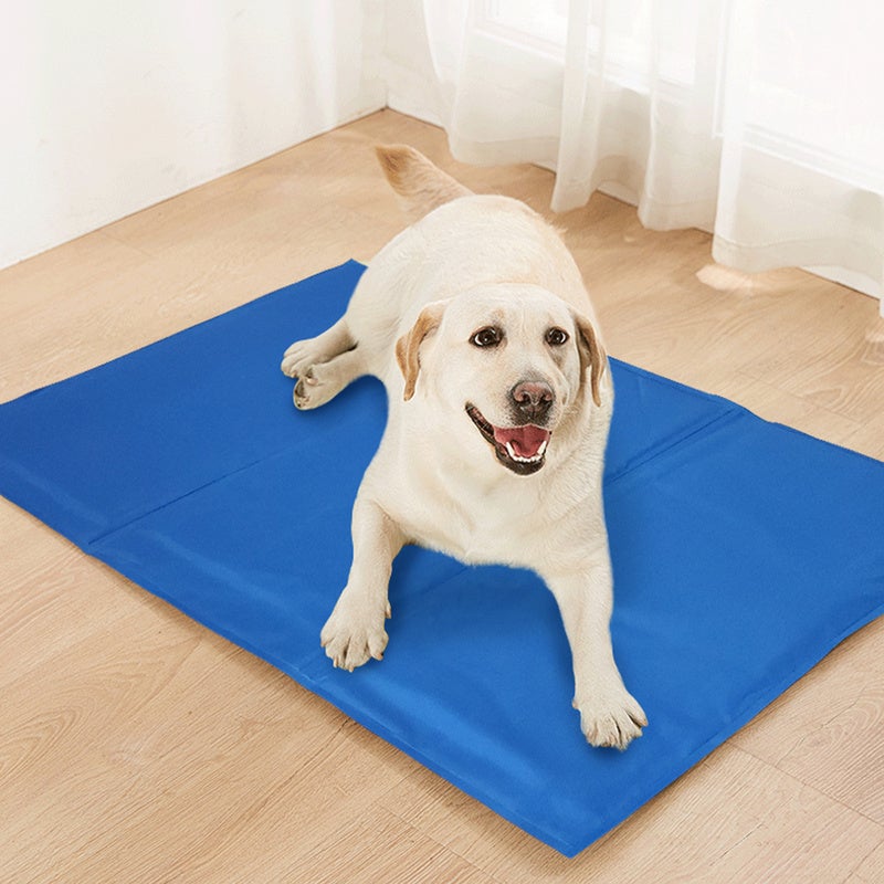 Tapis de refroidissement Animaux Couverture réfrigérante Bleu Tapis ...