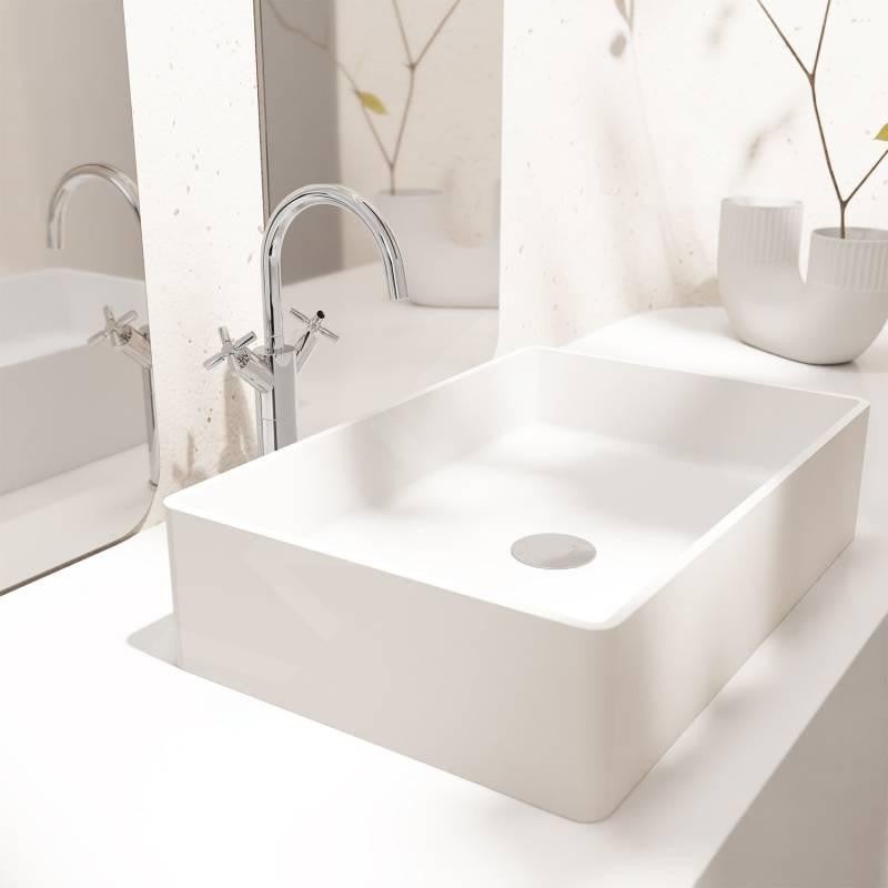 Mezclador de lavabo Steinberg serie 250, alto, giratorio, bimando, con ...