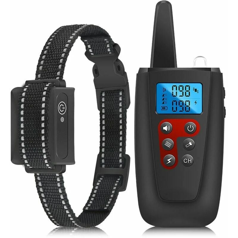 Pour chien 2 en 1, portée de télécommande de 1000 mètres - collier ...
