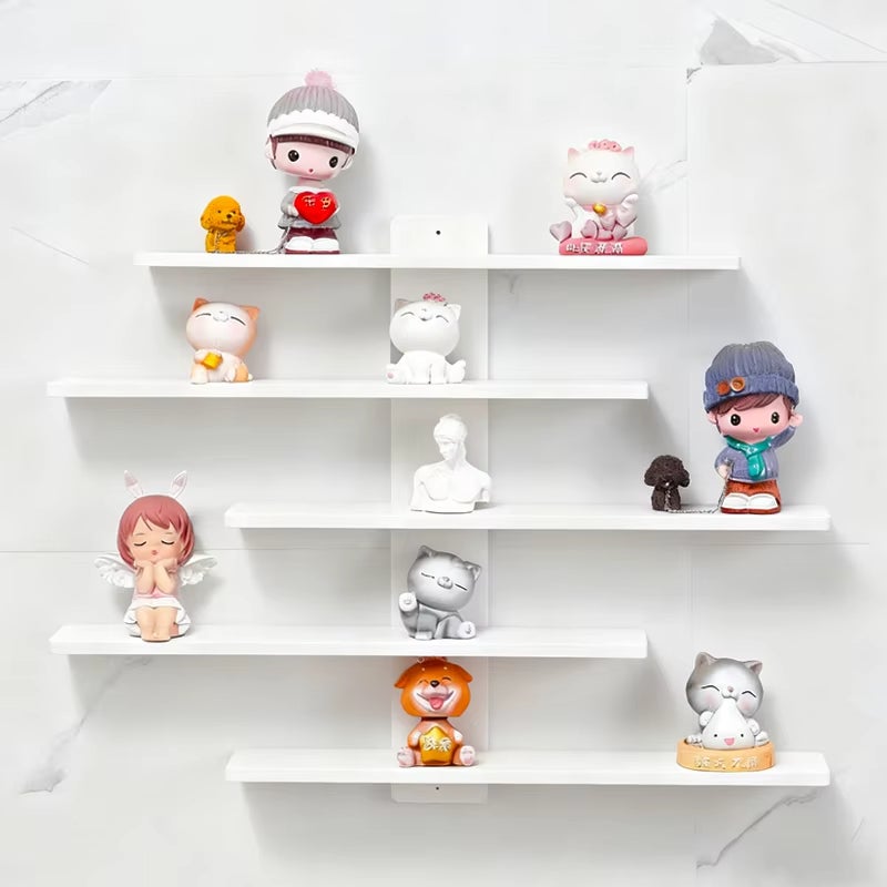 Estante de pared de 5 niveles para figuras de acción, bloques de ...