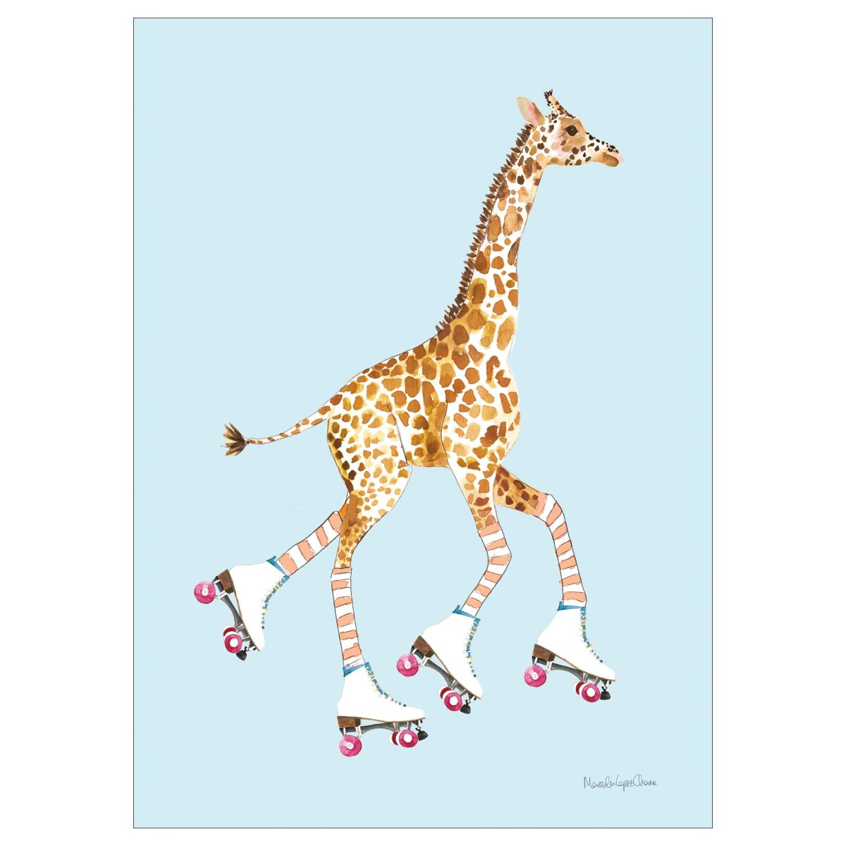 Poster -Wild Apple - Giraffe joy ride VI | Leroy Merlin