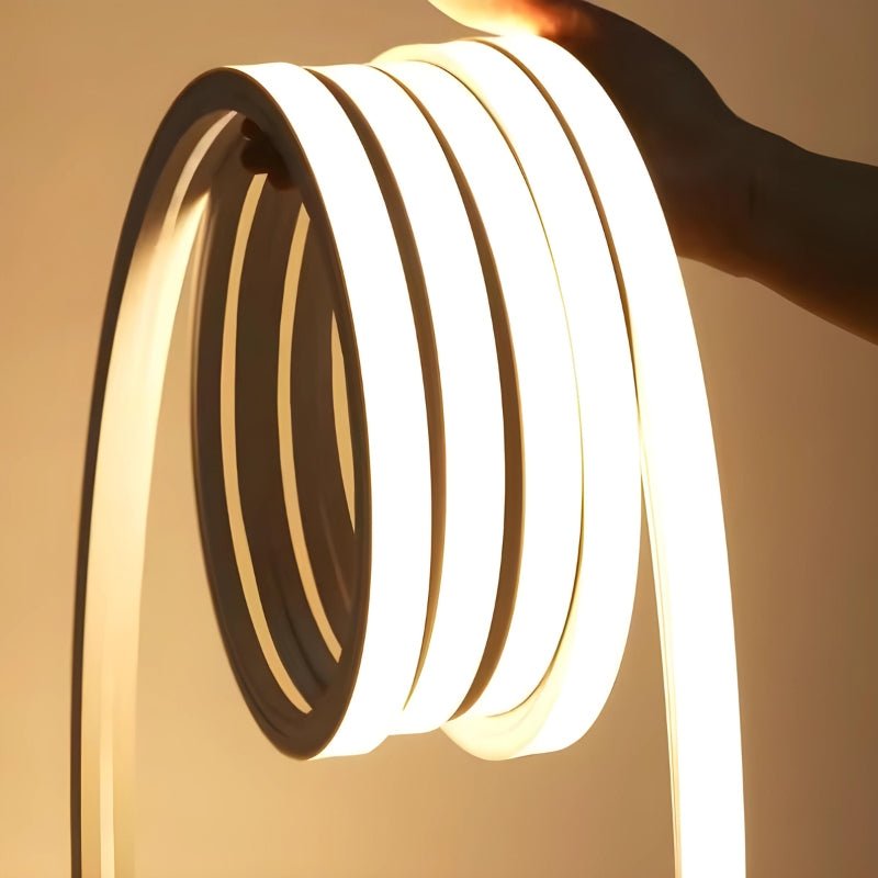 Ruban LED 220V 50M 10x10mm IP65 Finition Continue - Blanc Froid 6000K - 8000K - SILAMP | Leroy ...