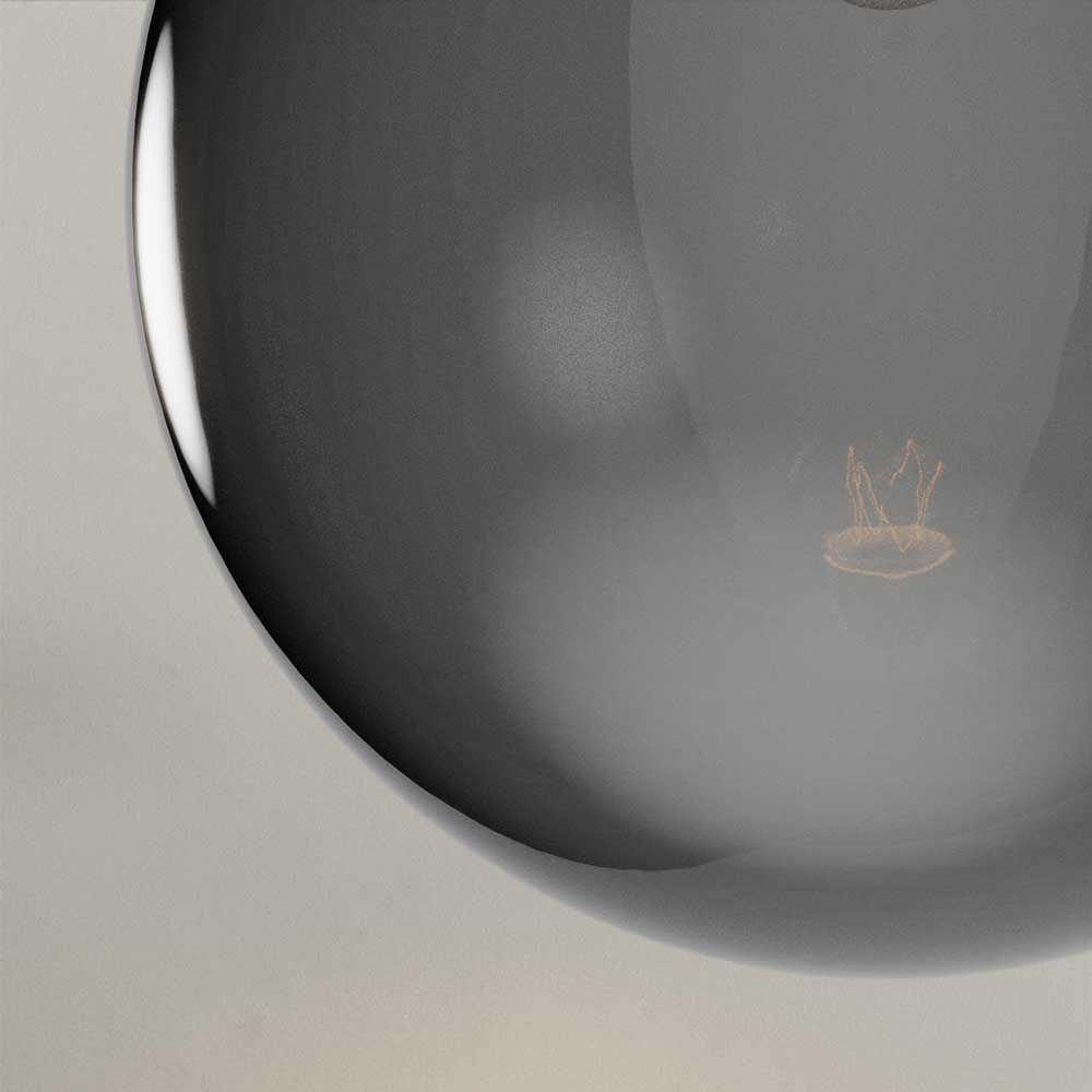 S.luce - Lámpara de mesa de cristal Orb Axis con trípode de 20 cm ...