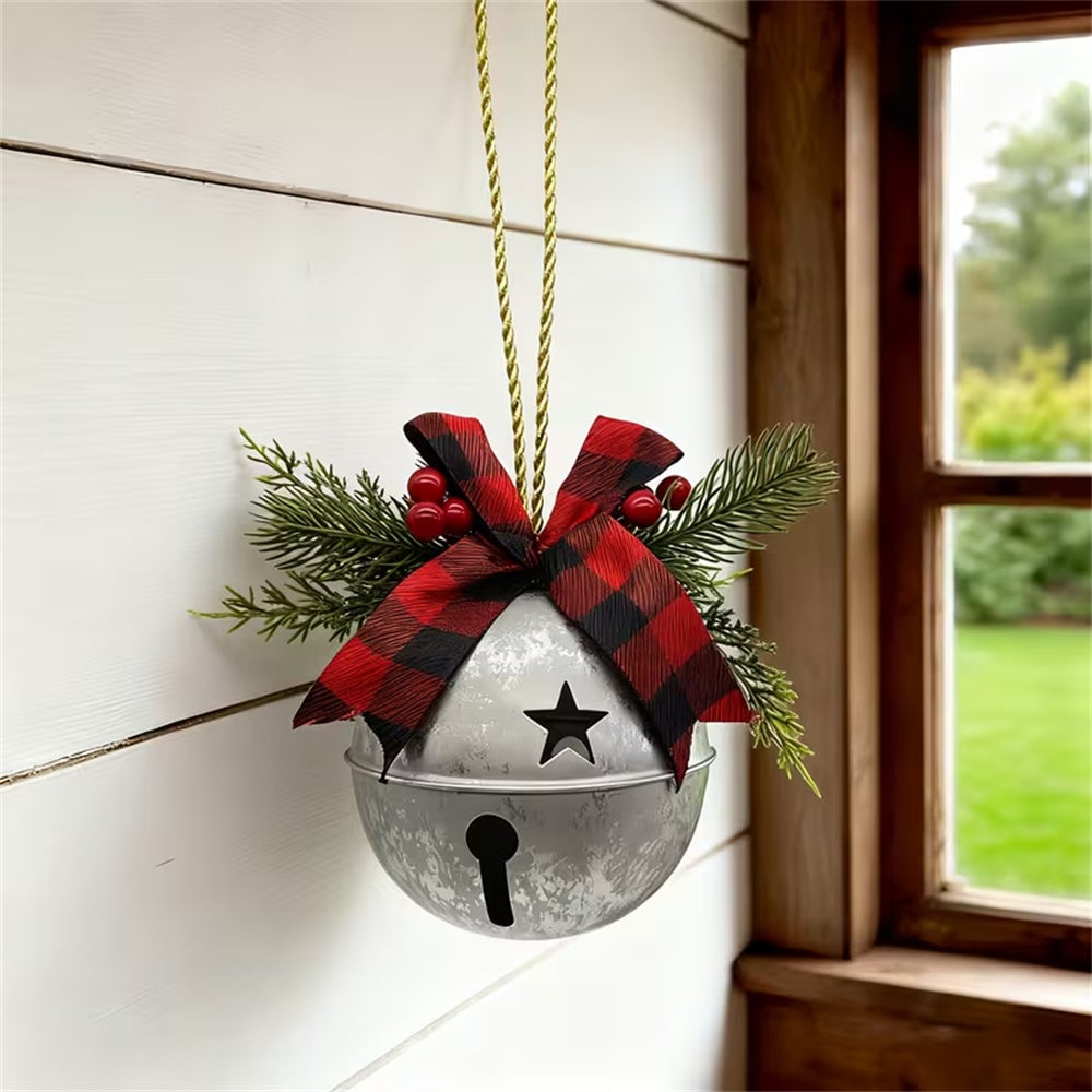 Alternative à la couronne de porte en forme de cloche de Noël - Grande ...
