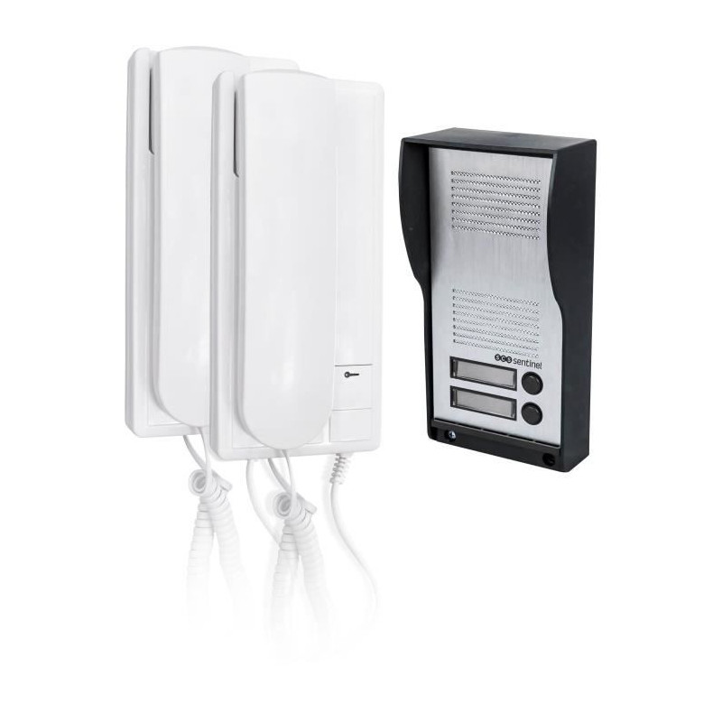 SCS SENTINEL - Interphone audio filaire - 2 logements AudioKit DUO ...