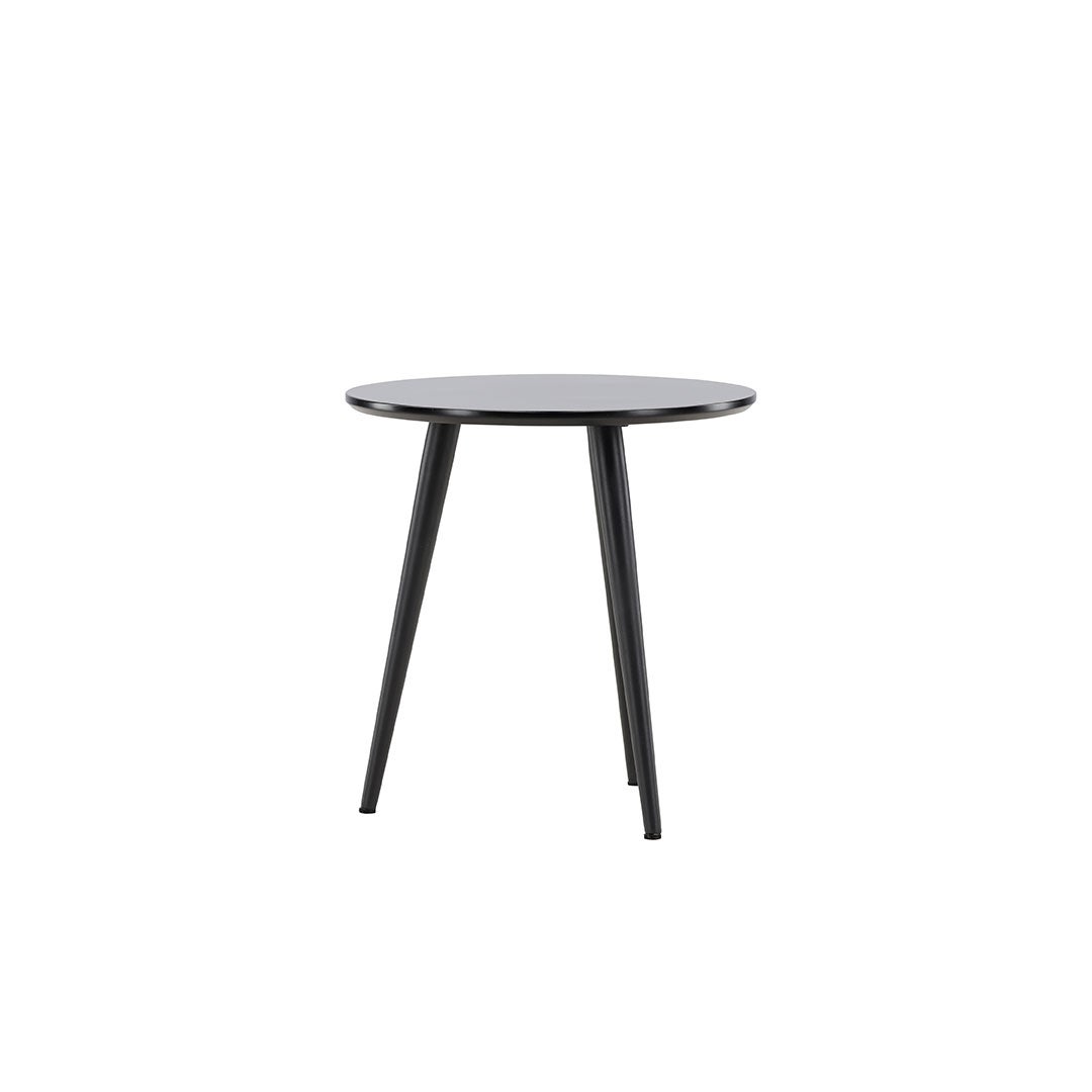 Askim table d'angle Ø48 cm noir. | Leroy Merlin