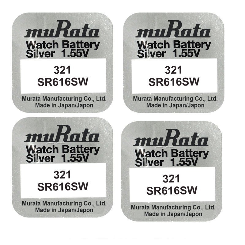 4 piles Murata- Sony 321 SR616SW | Leroy Merlin