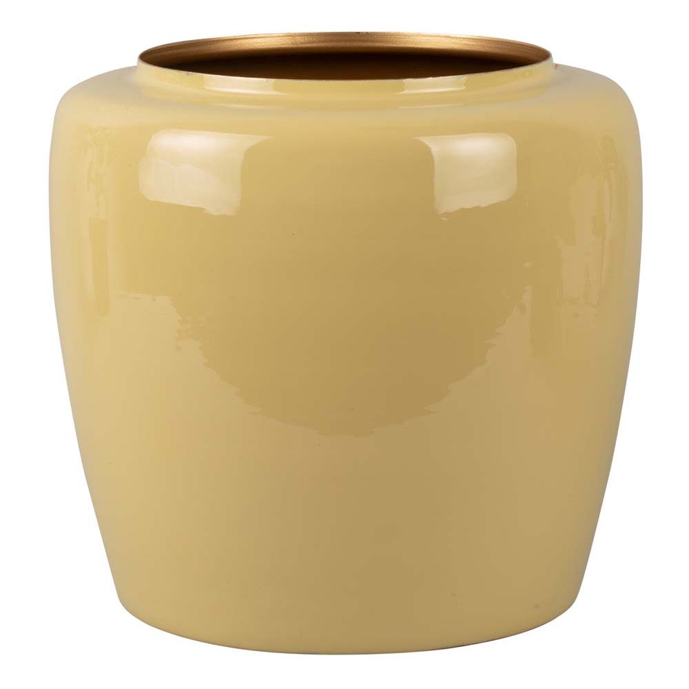 Florero de metal Planta 25 x 23,5 cm | Leroy Merlin