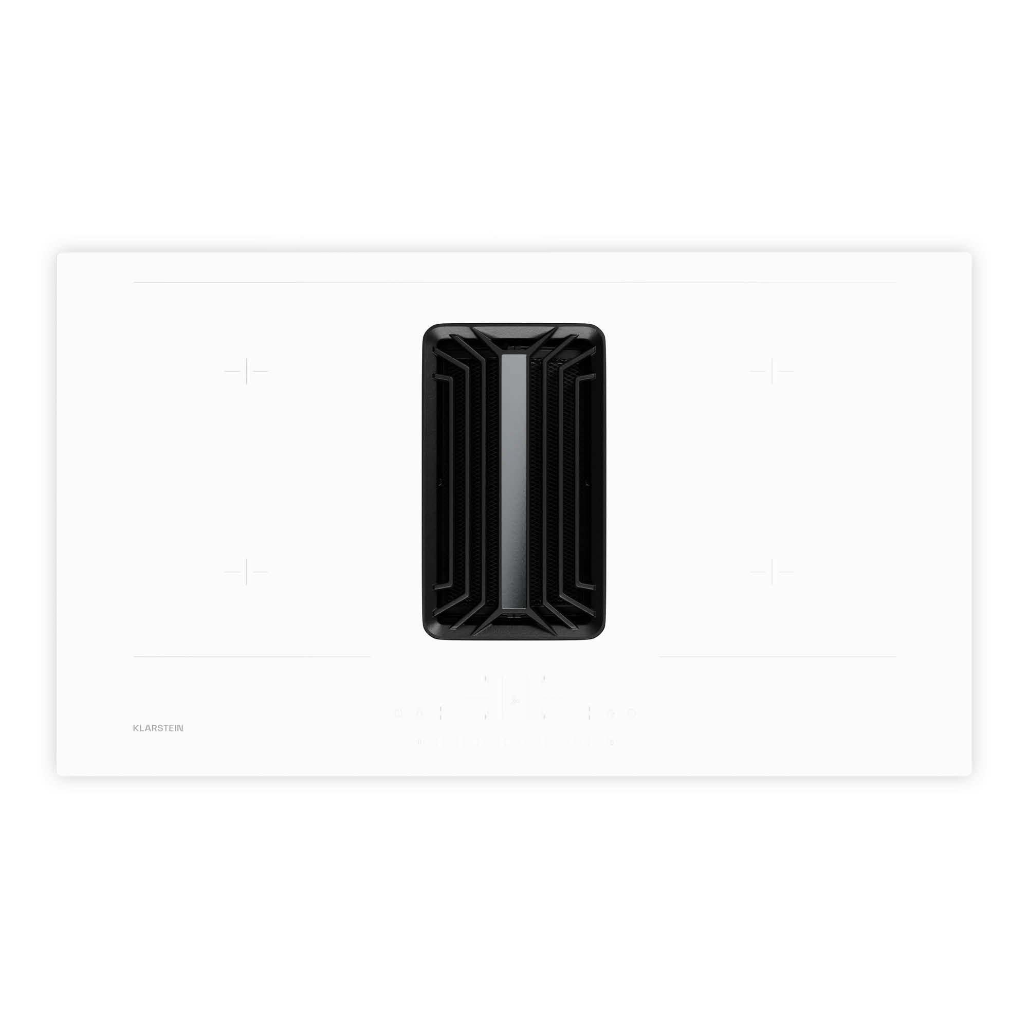 Klarstein AirJet 90 Down Air System Placa inducción con campana 10000W ...