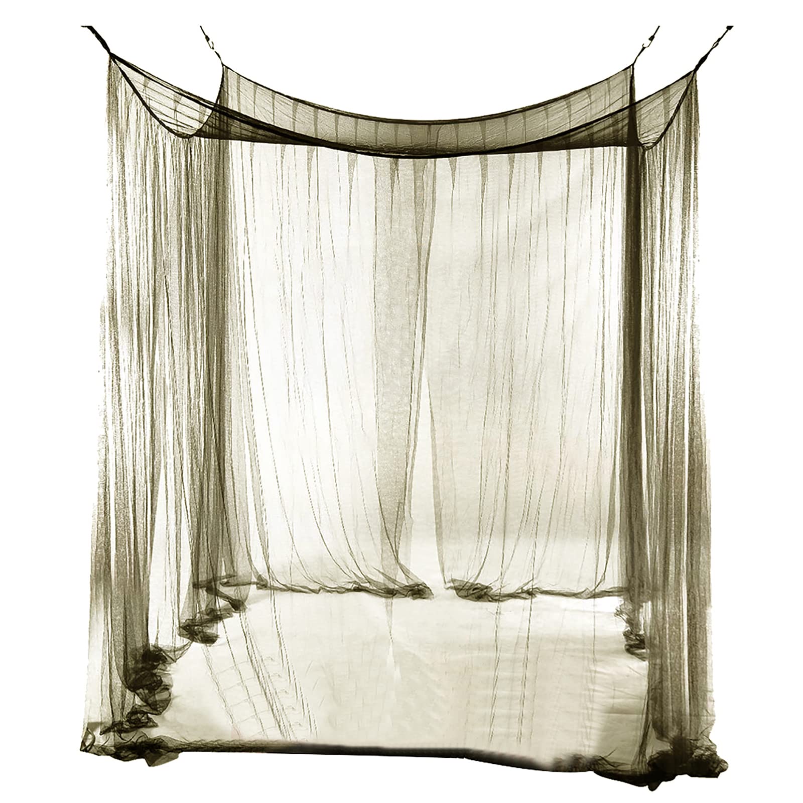 Mosquitera doble plegable de 200 x 180 x 180 cm, fácil de transportar ...