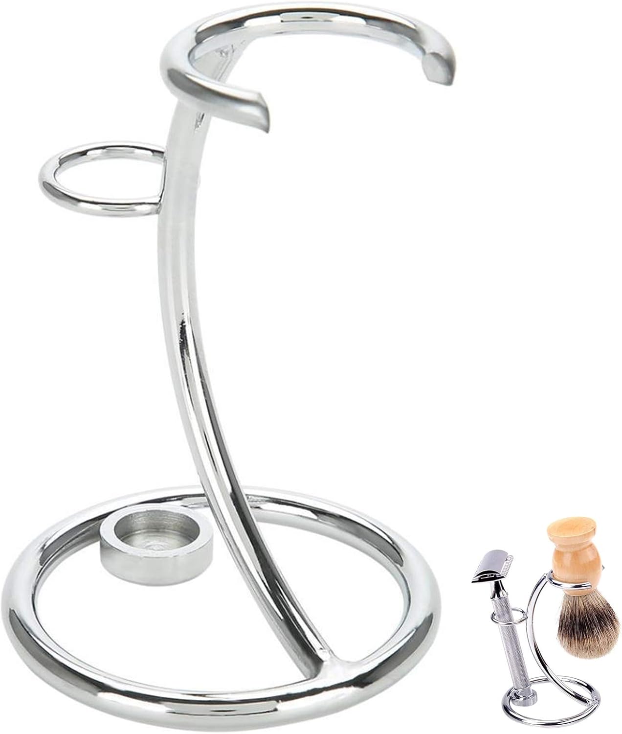 Support de rasage, support de blaireau,support de rasage pour hommes ...