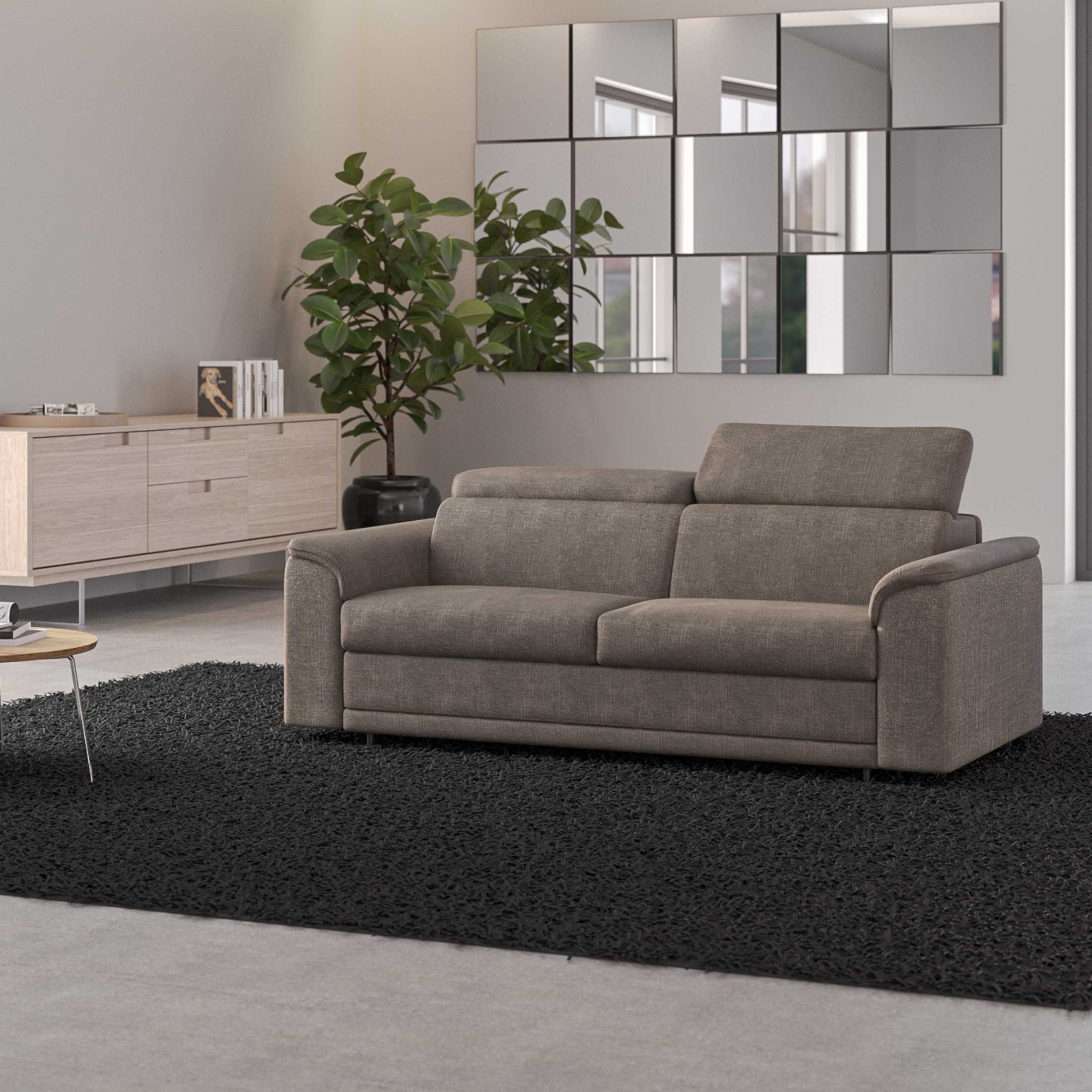 Divano letto 3 posti matrimoniale "Afrodite" idrorepellente con ...