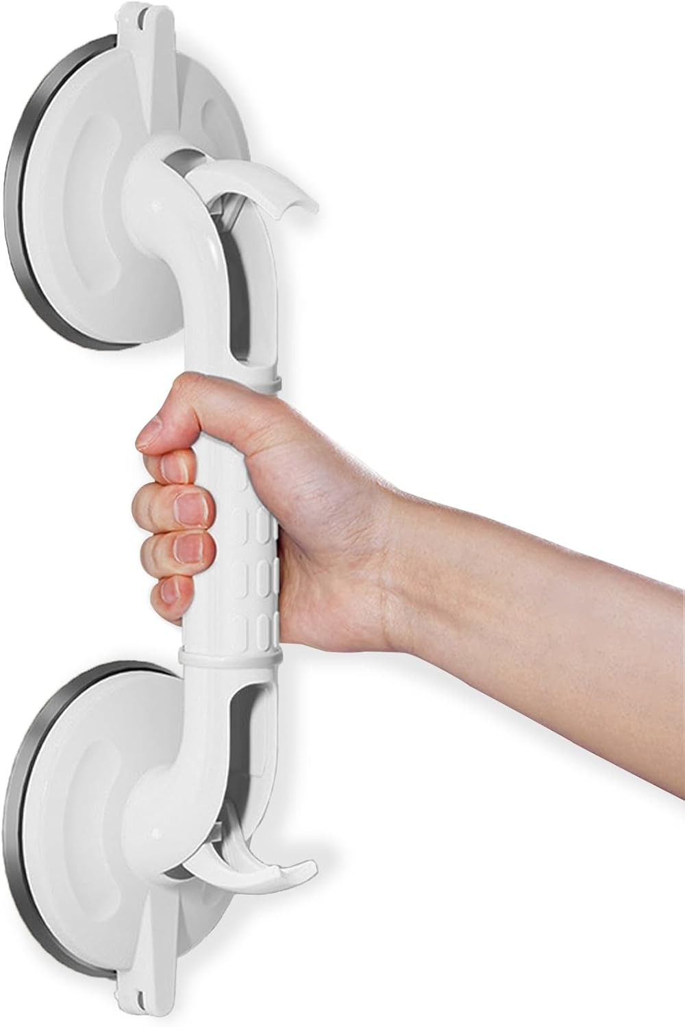 Asidero con ventosa para baño de 38 cm - Barra de apoyo para inodoro ...