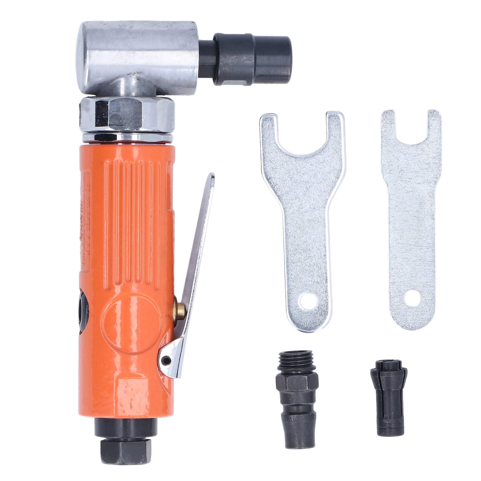 Amoladora angular neumática de ángulo recto de 3/8 in con empuñadura de ...