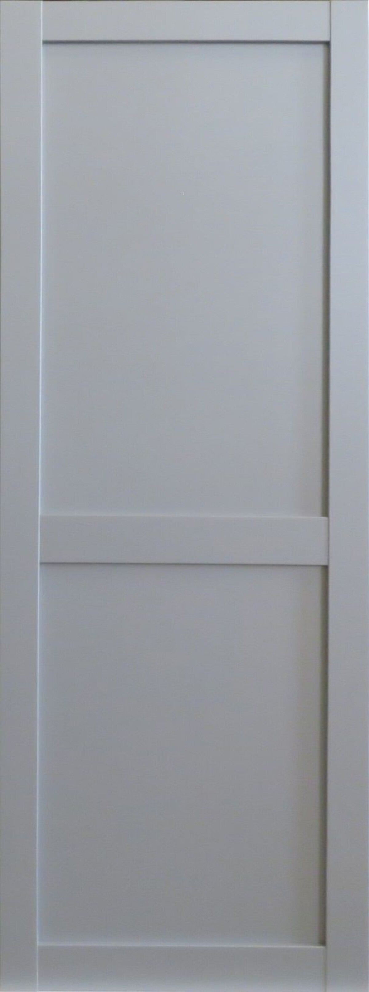 Porte Coulissante Athena 2 Panneaux Ral7035 H204 X L83 Gd Menuiseries ...