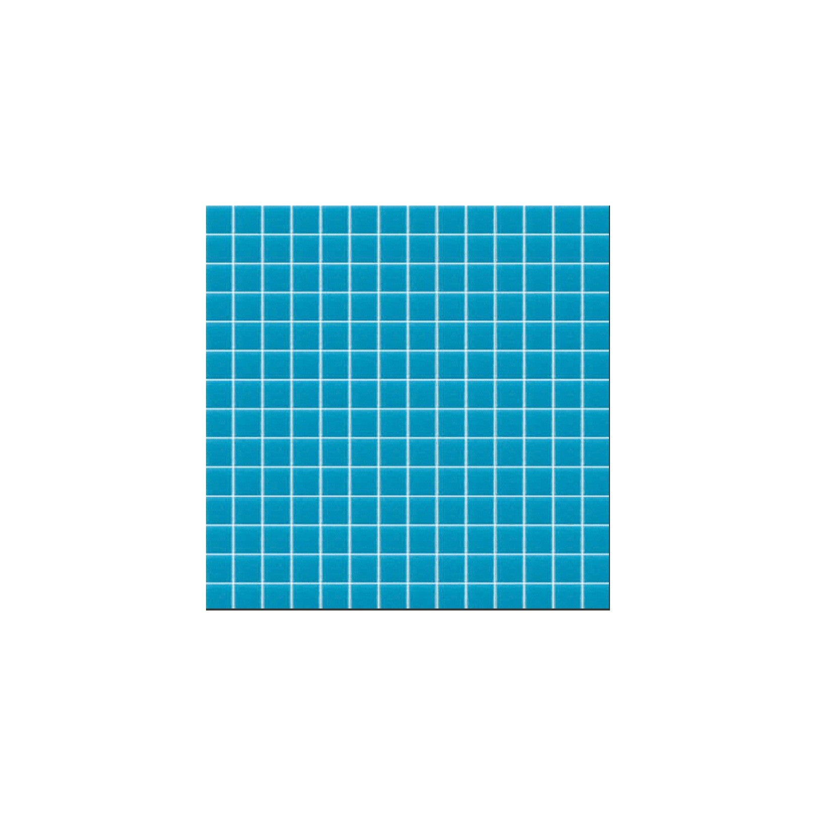 Mosaïque Pâte de verre UNICOLOR PISCINE CARRÉ - Mosaïque 2,3x2,3 cm ...