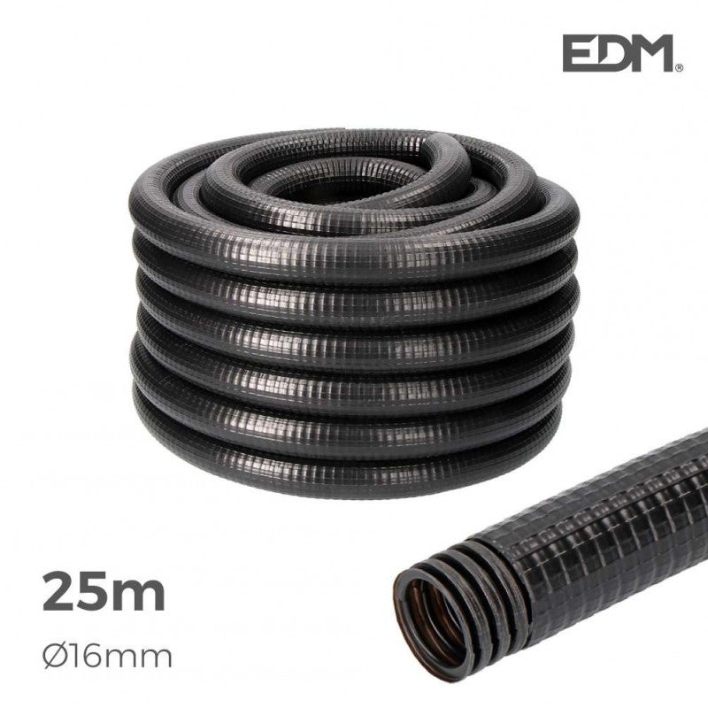 Gaine Électrique ICTA Ø25mm Noir Usage Extérieur 25m | Leroy Merlin