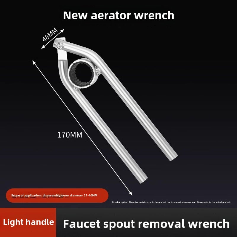 Robinet Aerator clé Loosener domestique cuisine Basin Spout Filter ...