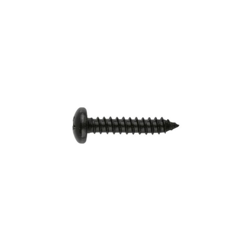 Vis tôle tête cylindrique noire 3,5x25 mm par 250 | Leroy Merlin