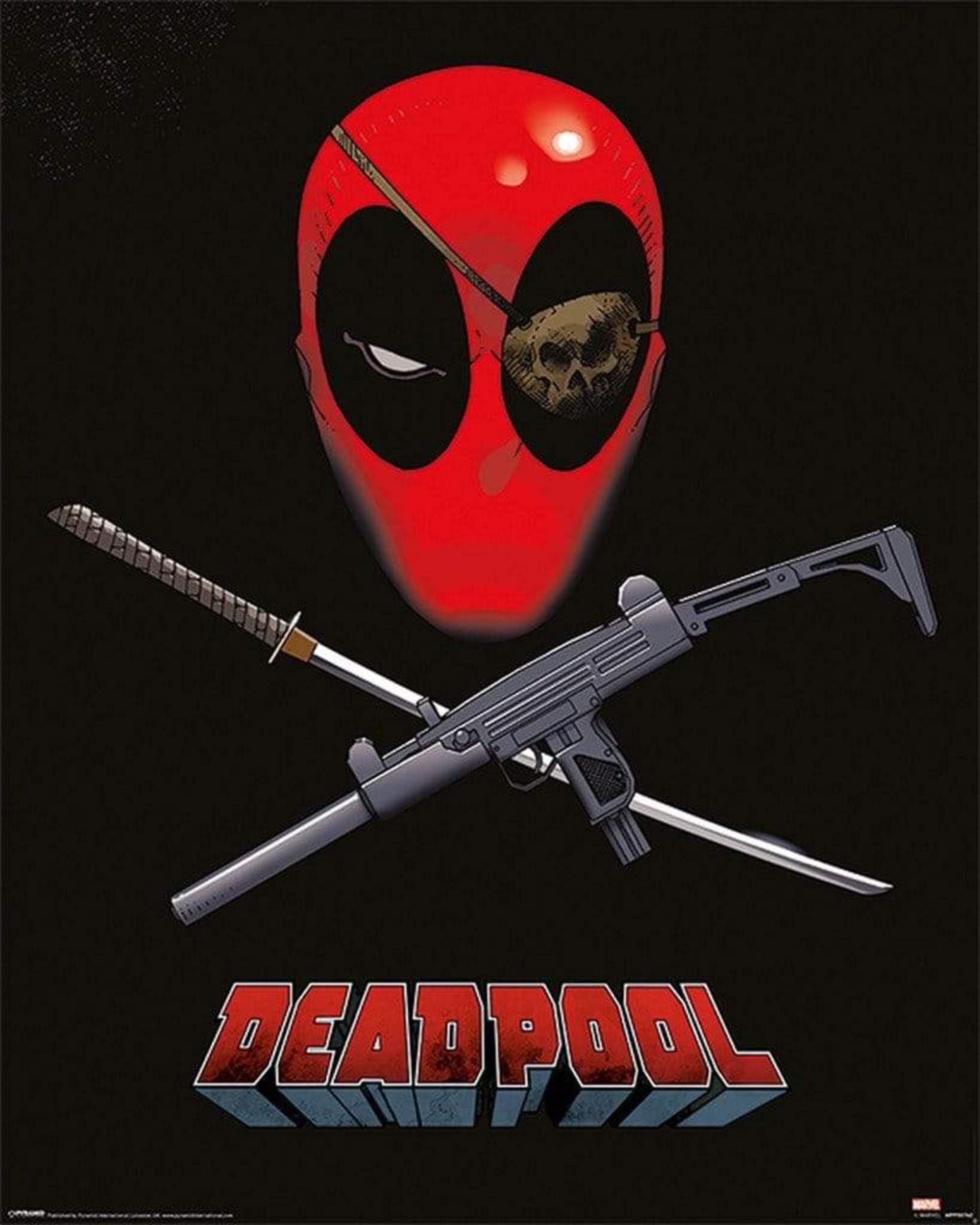 Poster Deadpool - Eye Patch 40x50cm | Leroy Merlin