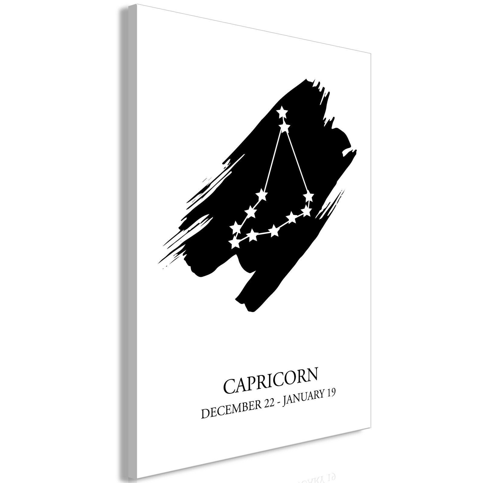 Tableau signes du zodiaque capricorne vertical - 60 x 90 cm | Leroy Merlin
