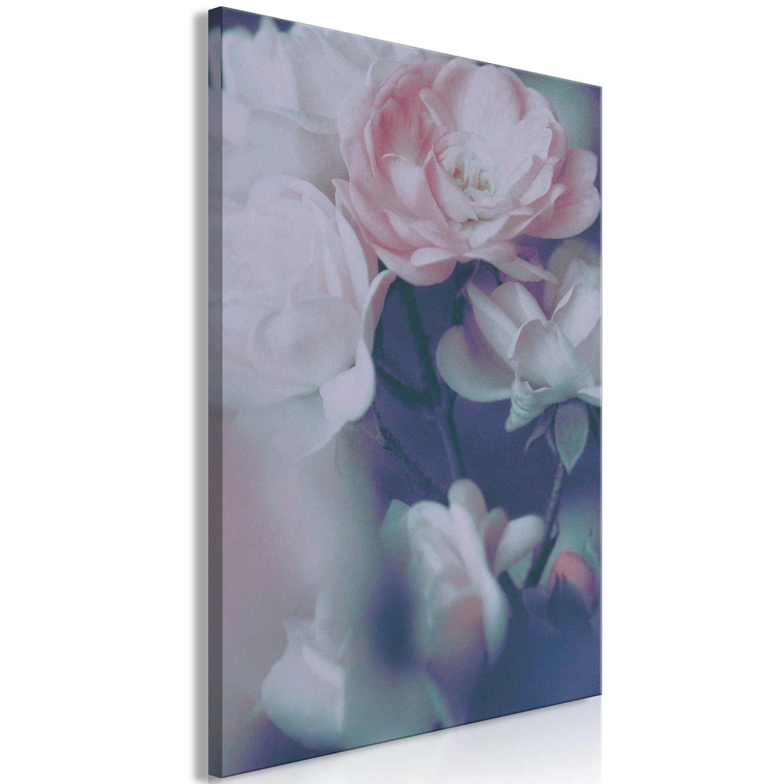 Tableau Roses du matin (1 partie) Vertical | Leroy Merlin