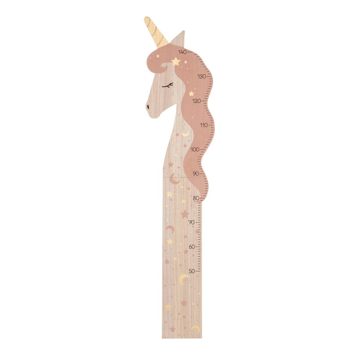 Toise enfant "Licorne" - bois - 30x130 cm - Atmosphera créateur d ...