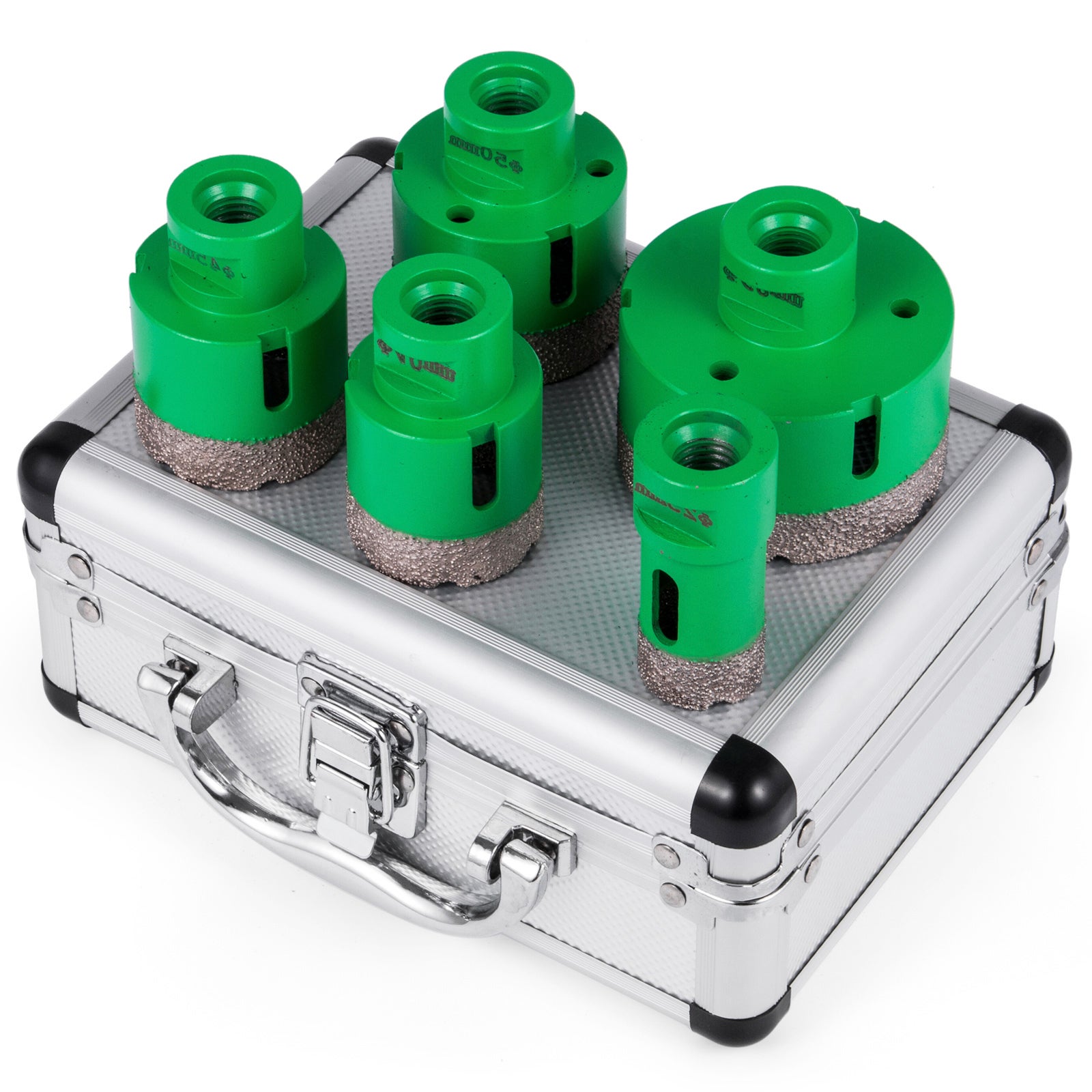 Juego de 5 sierras de corona de diamante M14 de 25/40/45/50/68 mm para ...