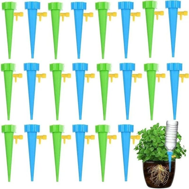 40pcs Goutte à Goutte Bouteille Irrigation Goutte à Goutte Bouteille ...