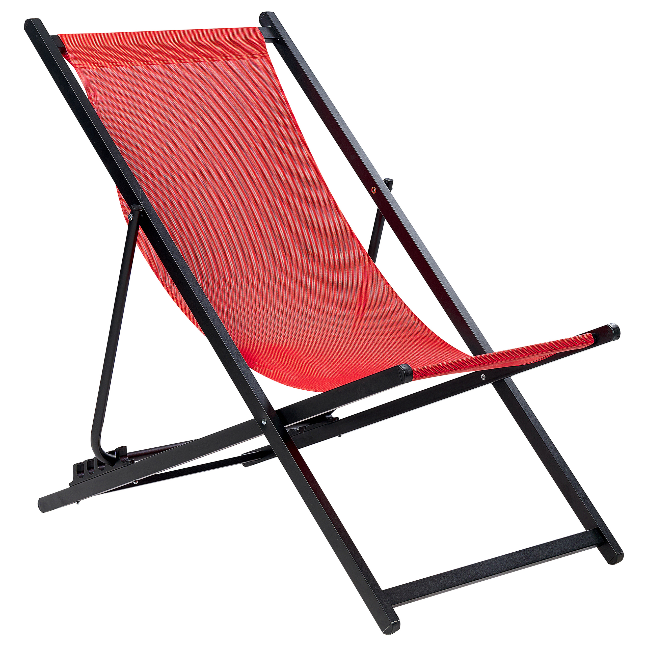 Chilienne pliante LOCRI II Métal Rouge | Leroy Merlin