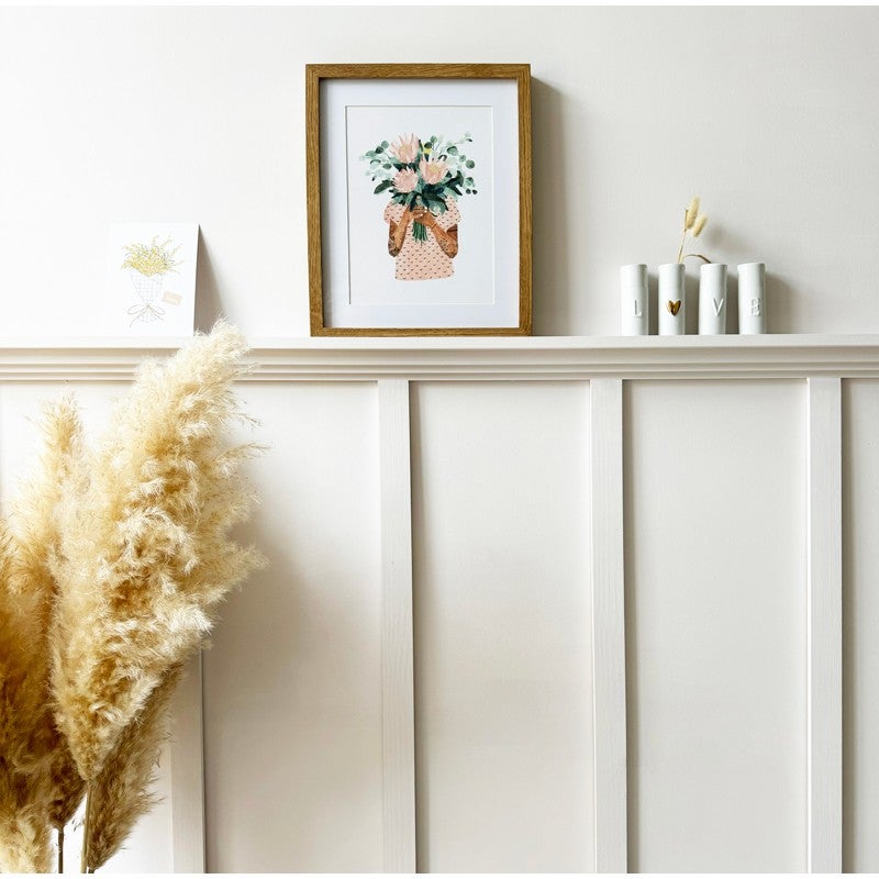 Kit de moulures murales pour étagère en bois - Pin Massif Sylvestre ...