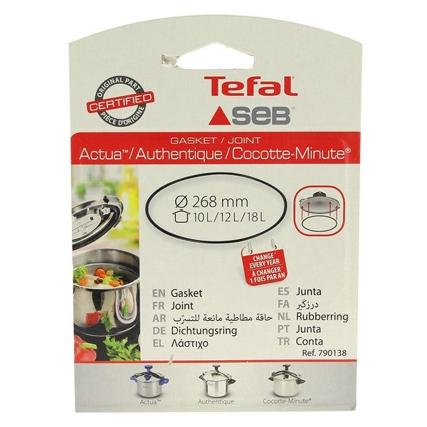 Joint 10l a 18l alu/inox d=268, 790138 pour Cocotte Seb | Leroy Merlin