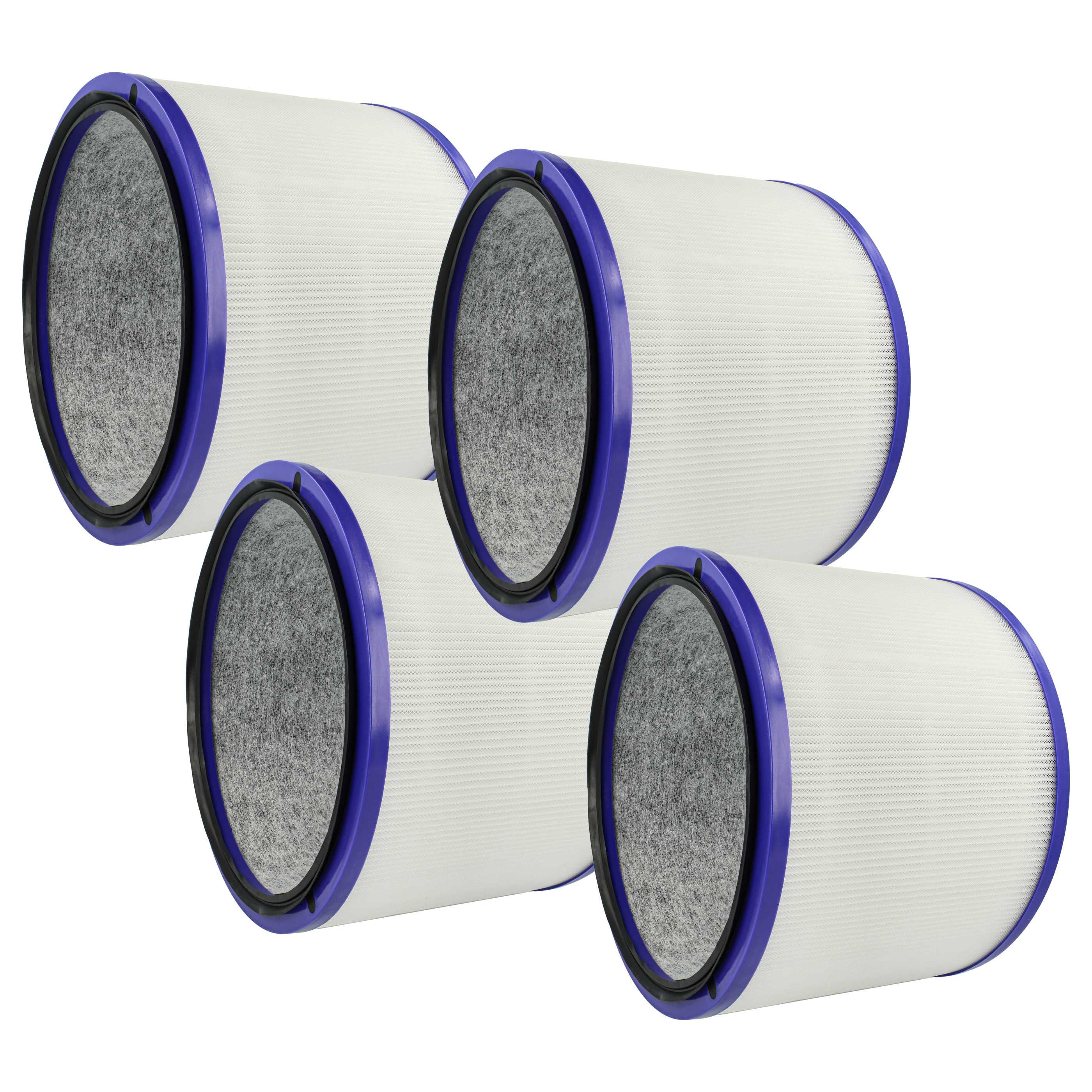 Vhbw 4x Filtres HEPA compatible avec Dyson Pure Cool Link HP03, DP02 ...
