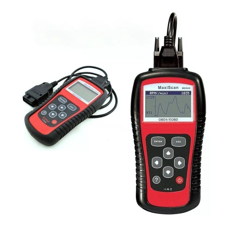 Lcd Obd2 Eobd lector automático de códigos de coche | Leroy Merlin