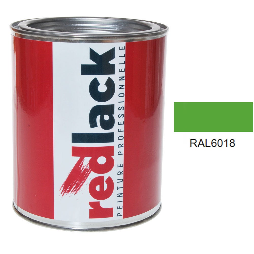 Redlack Pintura RAL 6018 Brillante multisuperficie 1L | Leroy Merlin