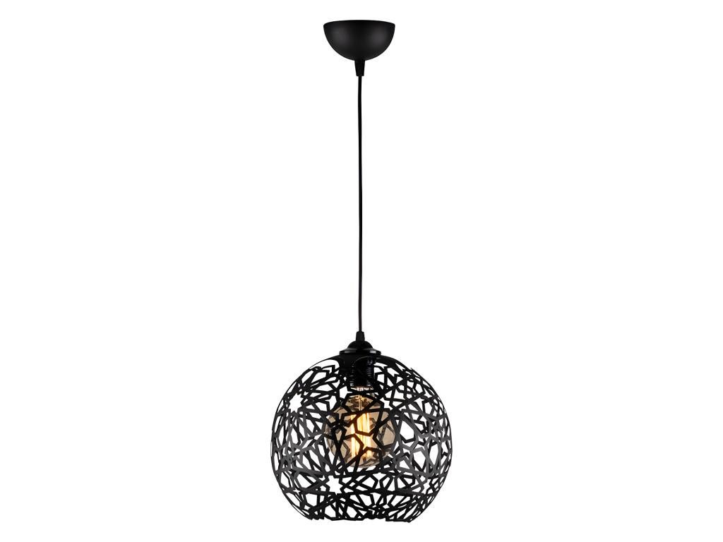 Suspension filaire en métal à hauteur réglable - D. 25 x H. 39 /119 cm ...