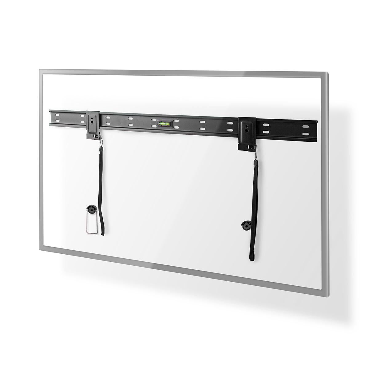 Nedis Support TV mural fixe - TVWM1076BK - Noir | Leroy Merlin