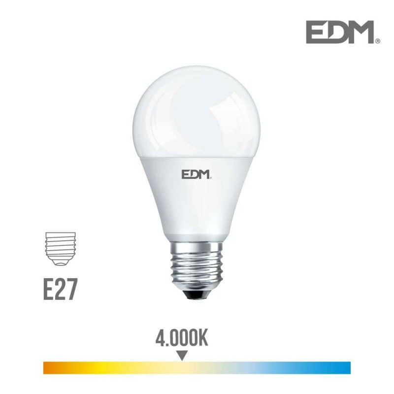 Lampadina LED E27 17W A60 Tonda equivalente a 165W - Bianco Naturale 4000K | Leroy Merlin
