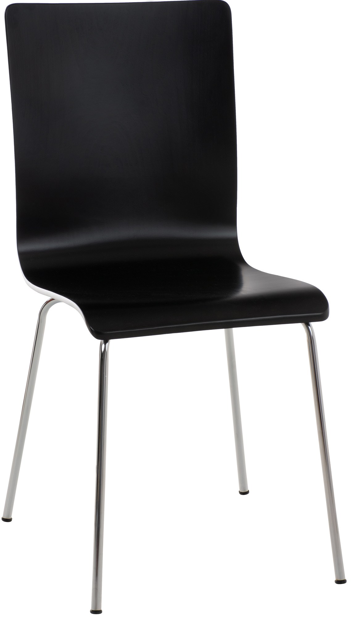 Chaise visiteur Pepe noir | Leroy Merlin